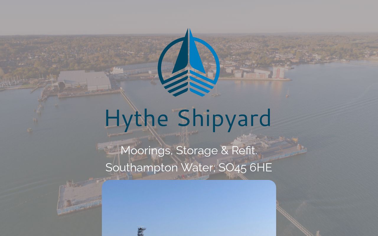 Hythe Shipyard